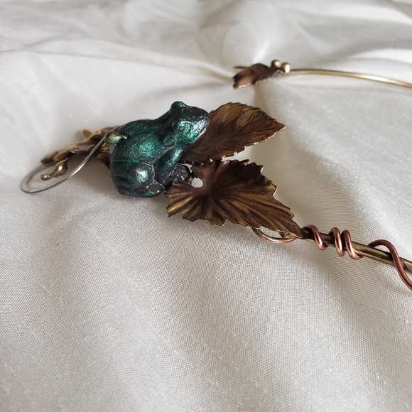 Artisan | Jewelry | Exquisite Set Artisan Frog Neck Collar And Cuff ...